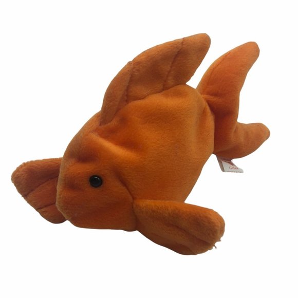 Beanie Babies | Toys | Ty Beanie Babies Goldfish Goldie Plush Stuffed ...